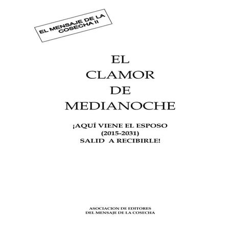 El clamor de medianoche - 2031 | PDF