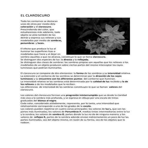 EL claroscuro en el arte,tecnicas y materiales.ppt
