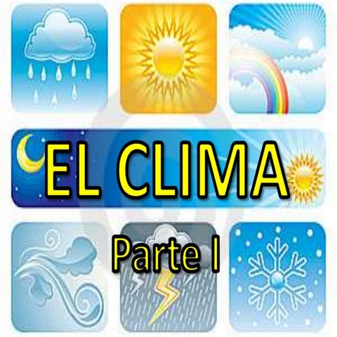 El clima | PPTX