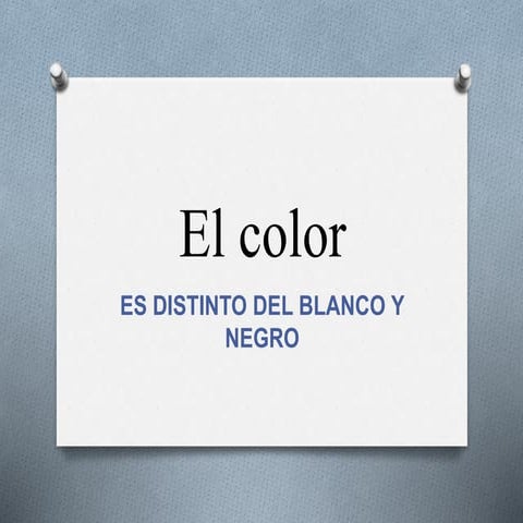 Los colores powerpoint | PPTX