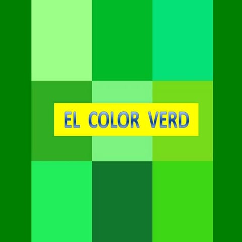 El color verd | PPT