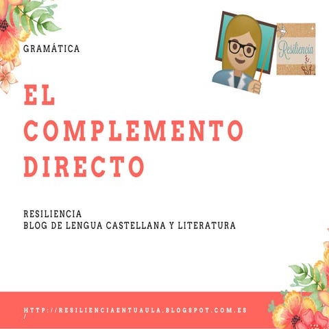 El Complemento Directo. Gramática | PDF