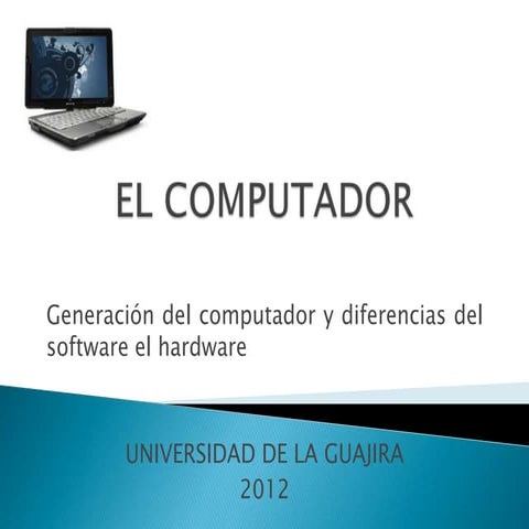 El computador | PPTX | Computing | Technology & Computing