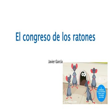 El congreso de los ratones.pptx