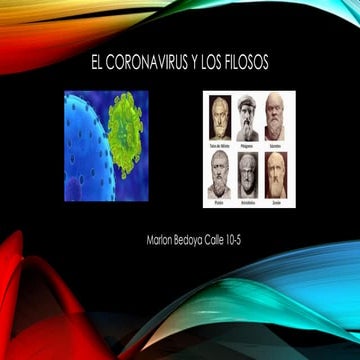 El coronavirus y los filosos (infografiaa) | PDF | Medical Health