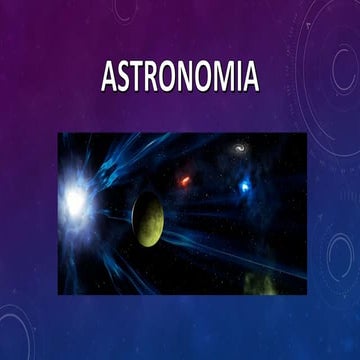 El cosmo y el universo | PPTX