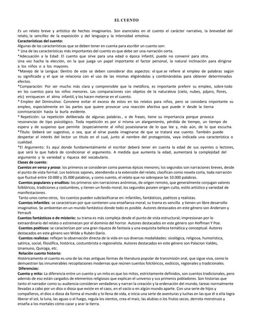Conclusion cuentos | PDF