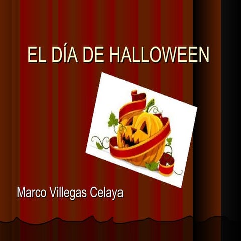 El día de halloween (1) | PPT