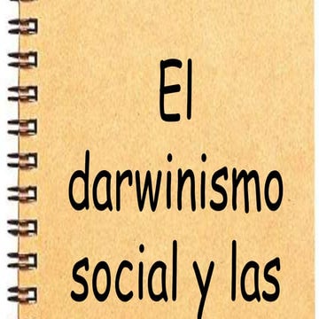 Hoja De Trabajo Sobre Darwinismo Social Discapacidad Y
