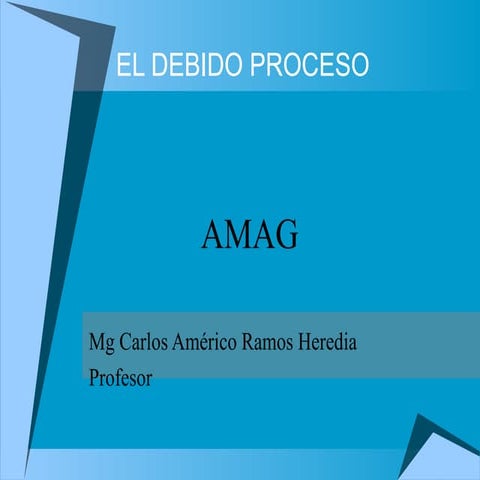 EL DEBIDO PROCESO EL DEBIDO PROCESO EL DEBIDO PROCESO | PPT