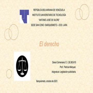 El derecho mapa mixto | PPTX