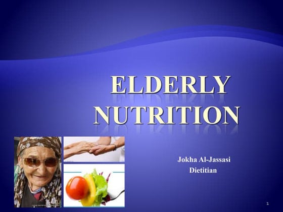 Nutrition & Aging | PDF