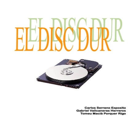 El disc dur | PDF