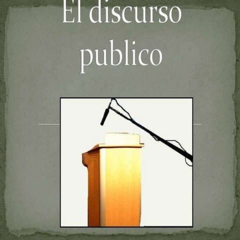 Discurso publico | PPT