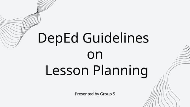 Deped order 42 policy guidelines dll | PPTX