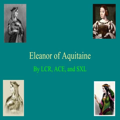 Eleanor Of Aquitaine | PPT