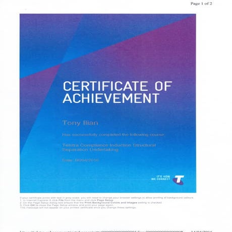 E learn cert 10 | PDF