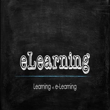eLearning | PPT