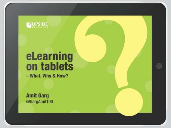 eLearning On iPads - 10 Bright Ideas | PPT
