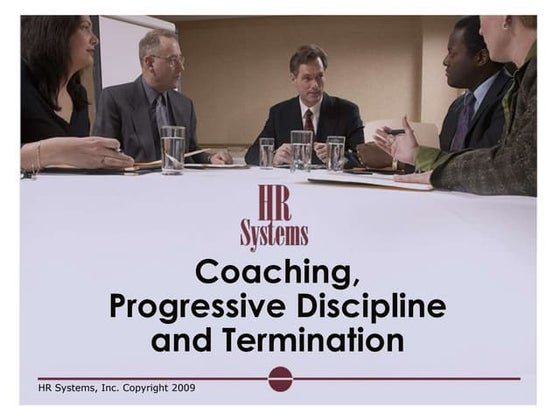 Progressive Discipline with Dignity. | PPT