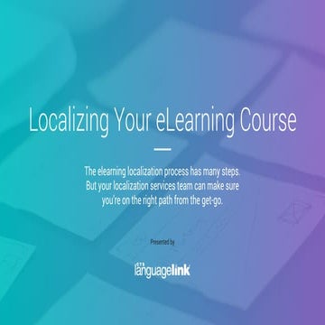 Localizing Your eLearning Course | PDF