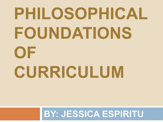 Sociological foundations of curriculum development | PPT
