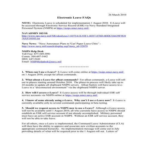 E leave fa qs me | DOC