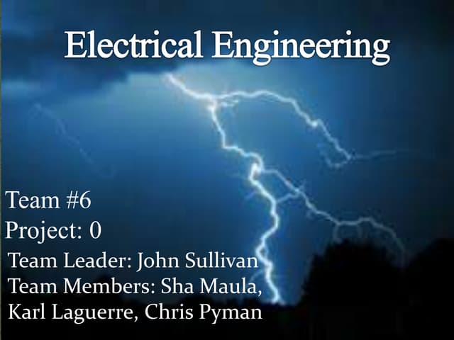 Electrical Engineering | PPT