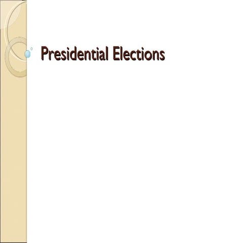 Electing the president | PPT