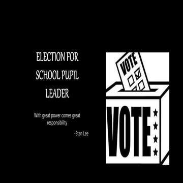 School Election process | PPTX