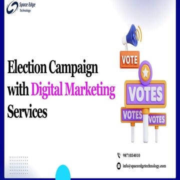 Maximizing Election Campaign Impact with Digital Marketing | PPTX