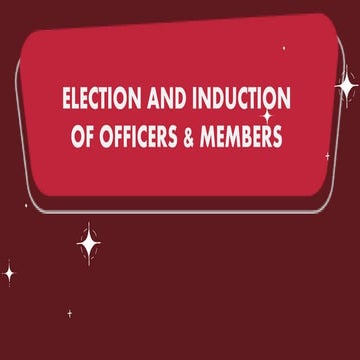 Guiding Principles of SELG: Our Constitution and By-laws | PPTX