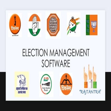 Election Management Software Services pdf | PDF