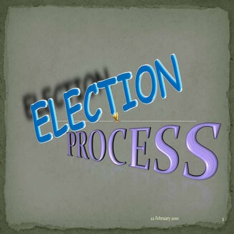 Electoral politics grade 9 | PPTX