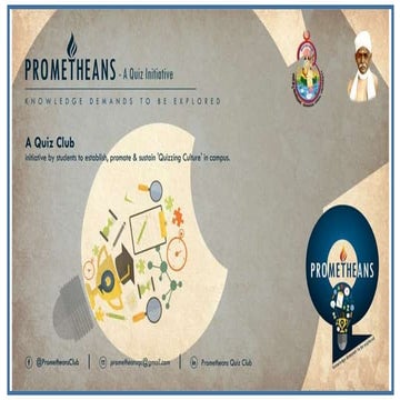 Election Quiz JAN 19 Final Prometheans Club | PPTX