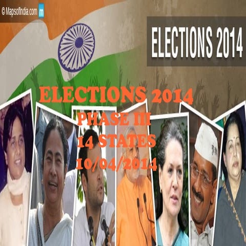 General Elections 2014 in 14 states on 10th April 2014 | PDF