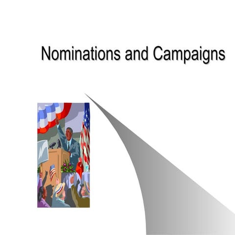 Elections, Nominations & Voting Revised | PPT | Elections | Politics