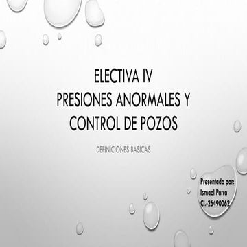 Presiones anormales Ismael Parra | PDF