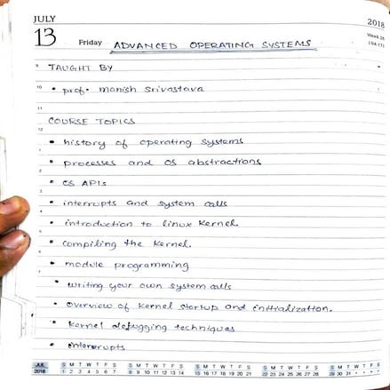 Advanced Operating systems: Course Topics | PDF