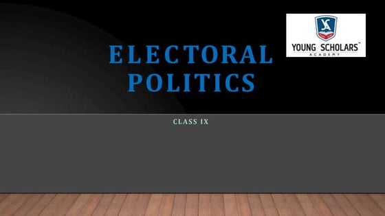 PPT on class 11 Election and representation | PPTX | Elections | Politics