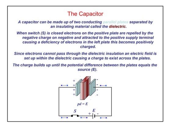 Capacitor Presentation | PPTX | Chemistry | Science
