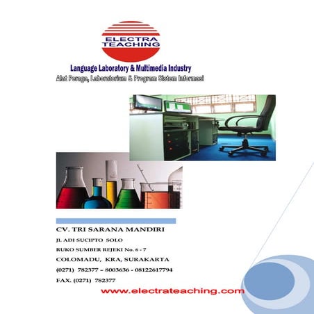 Electra teaching multimedia language laboratory software 2011 | PDF