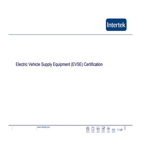 evse certification | PDF