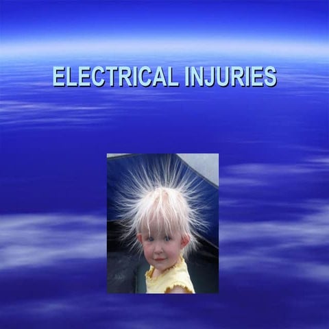 The ten commandments of electrical safety | PPTX