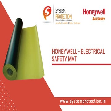 HONEYWELL - Electrical Safety Mat | HONEYWELL Insulating Rubber Mat | PDF