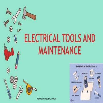 Electrical Maintenance: Ensuring Safety and Efficiency | PPTX