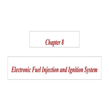 Mpfi (Multipoint Fuel Injection) | PDF