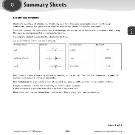Electrical circuits | PDF | Physics | Science