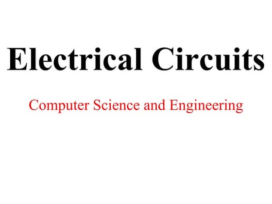 Electric Circuits Class (Problem set B) | PDF