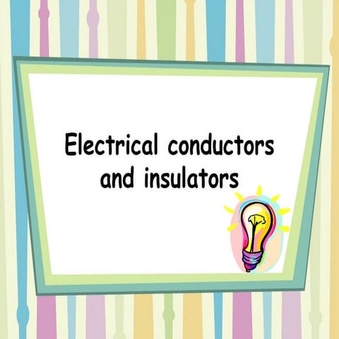 PPT Electric Circuits, Science for grade 5 | PPTX